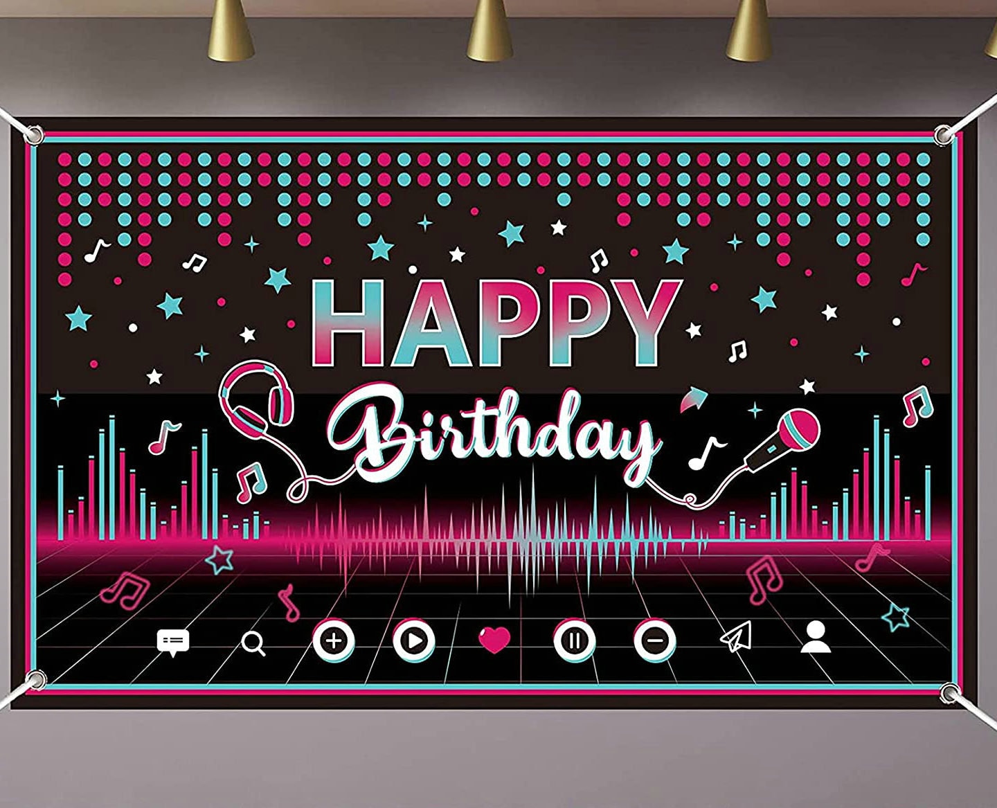 Music Birthday Background Wallpaper