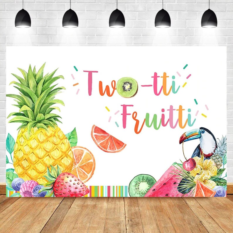 Watermelon Birthday Backdrop Baby Shower Photo Background - Etsy