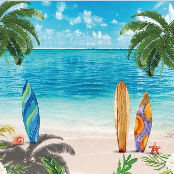 Beach Themed Backdrop - Etsy