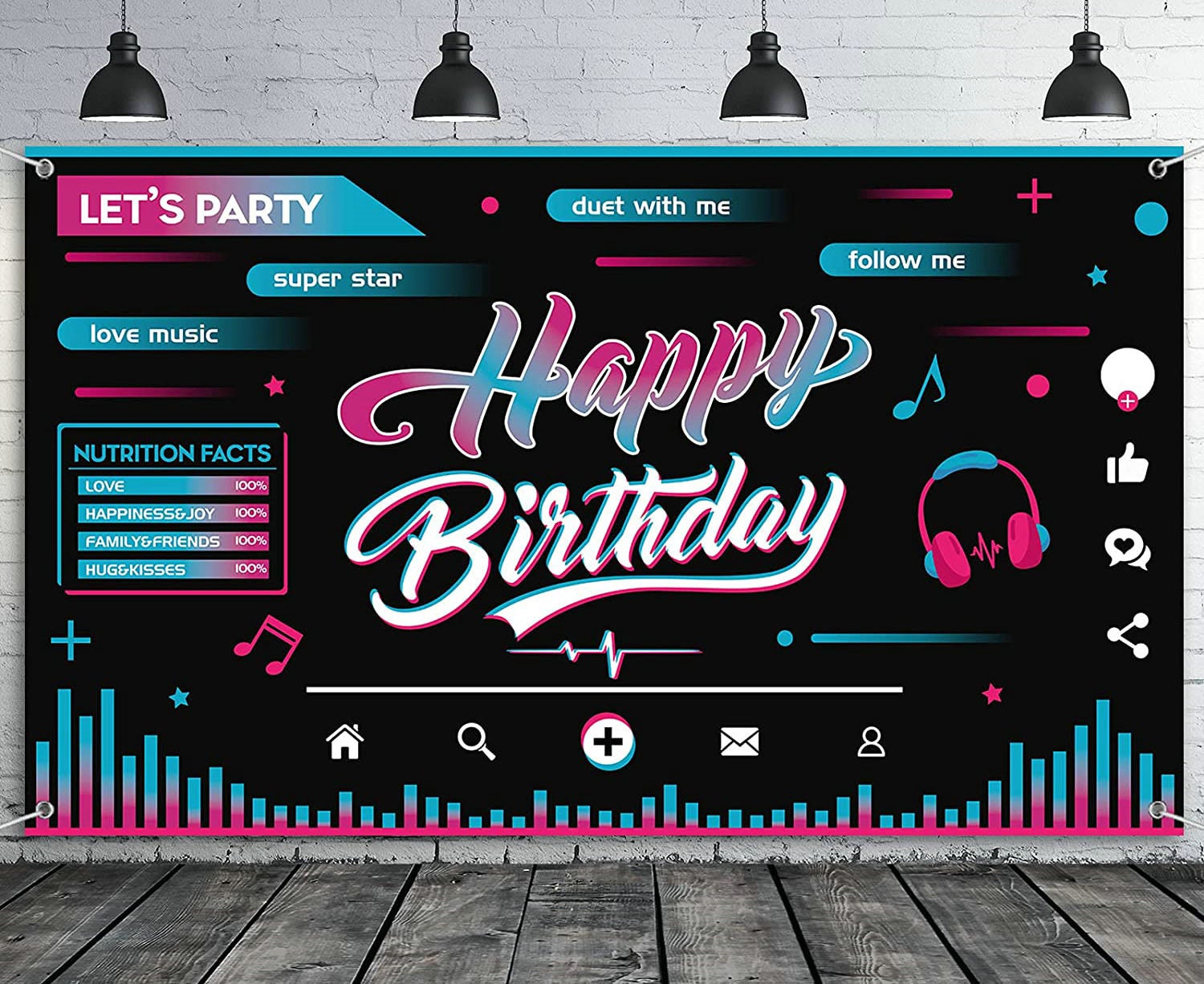 Music Birthday Background Wallpaper