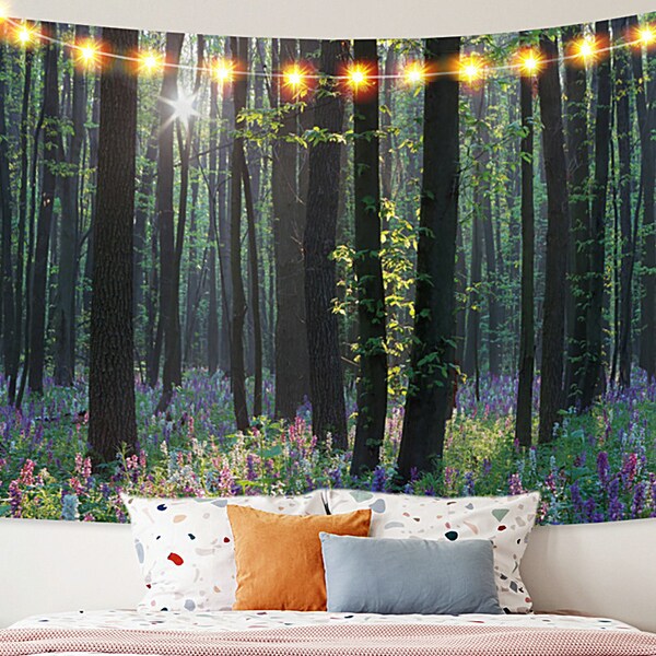 Forest Tapestry - Etsy