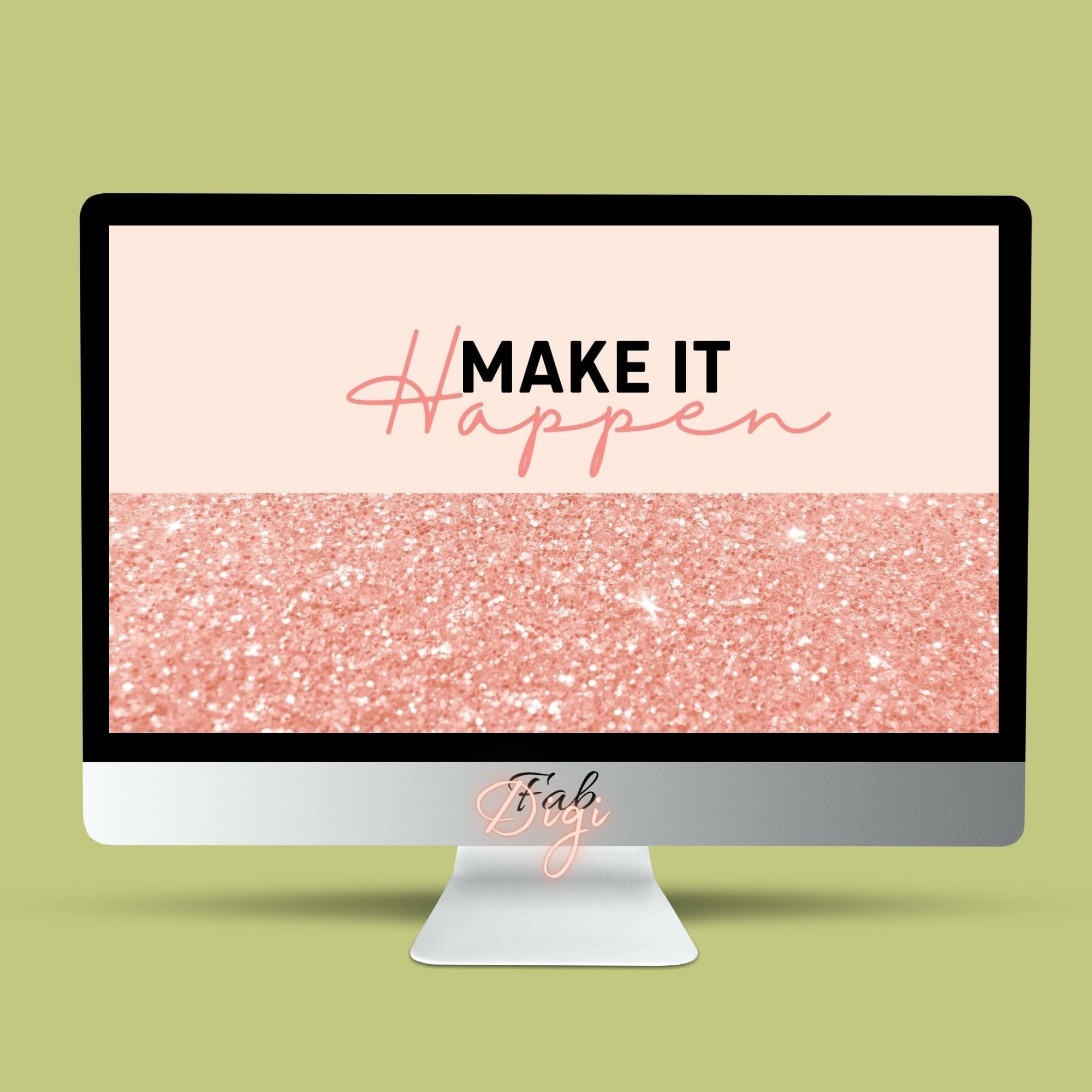 Desktop Wallpaper Pink Desktop Wallpaper, Pink Glitter MacBook ...