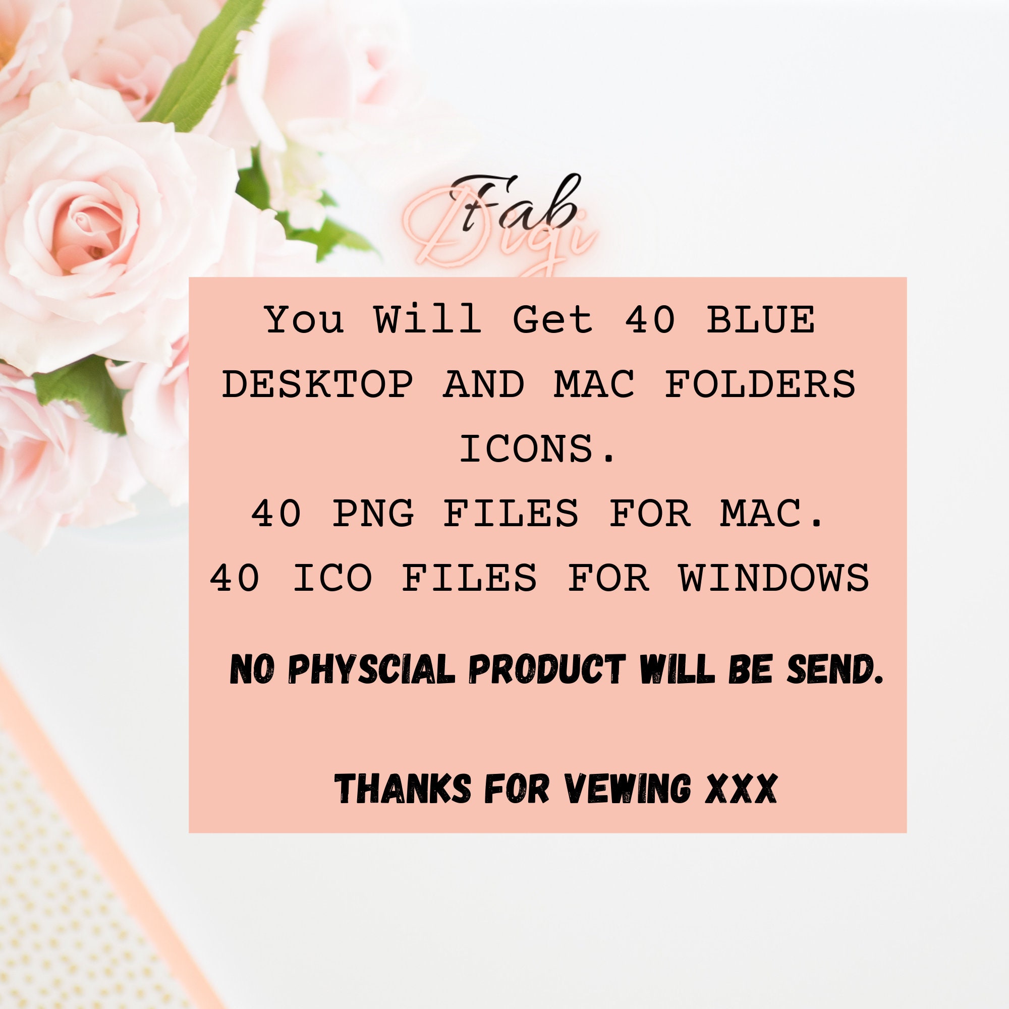 Desktop Mac Folder Icons /mac/ Desktop Organizer Aesthetic - Etsy