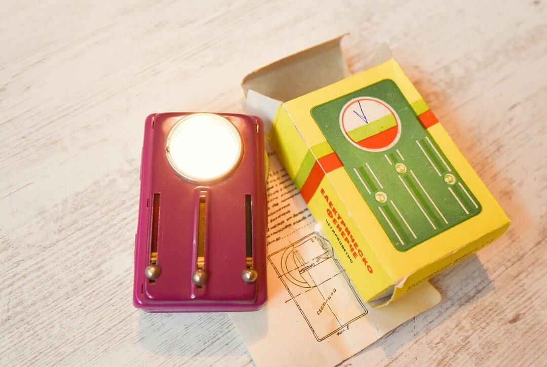 Never Used=vintage Military Flashlight Torch 4 Colors//personal Military Flashlightnal Flashligh ...