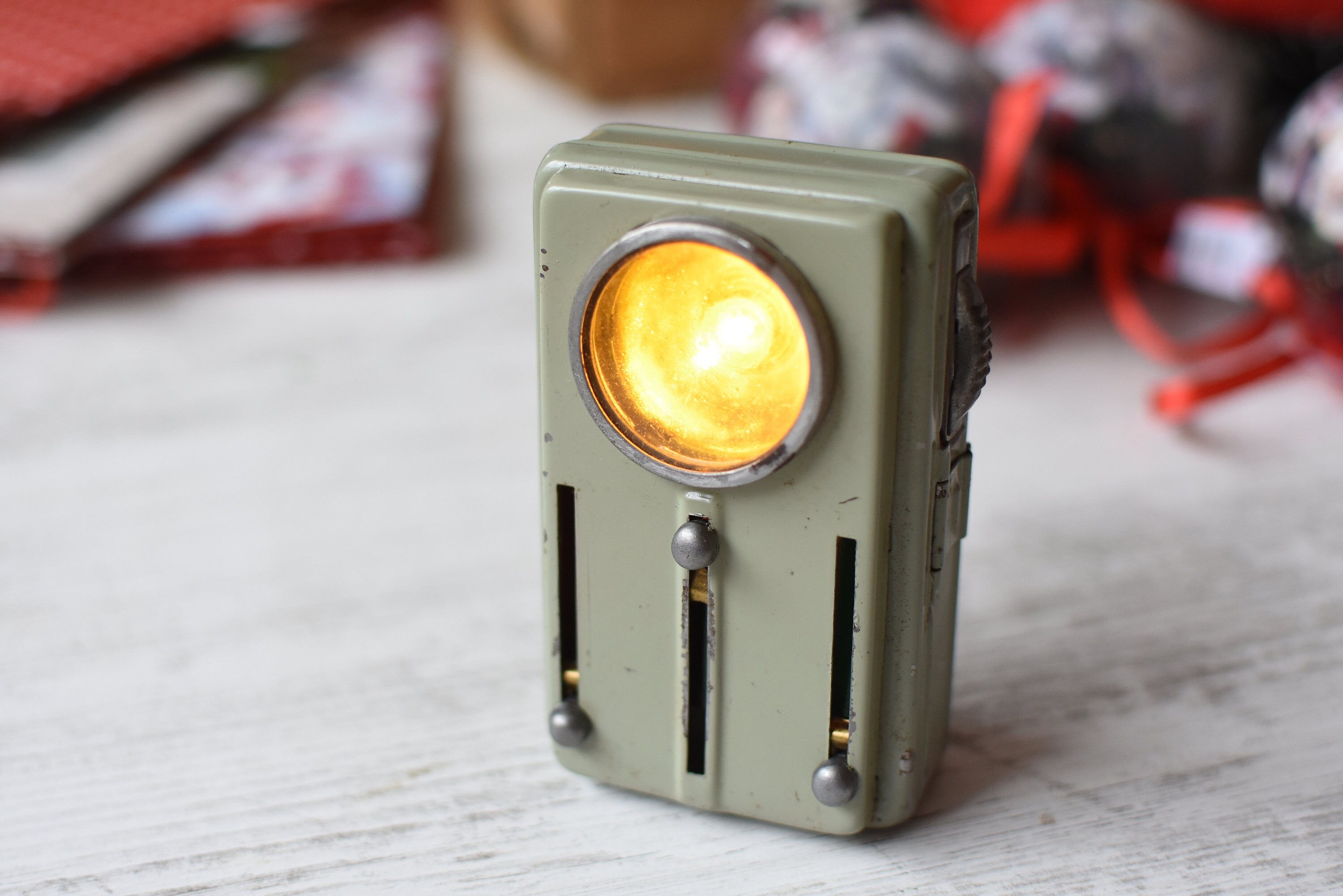 Never Used=vintage Military Flashlight Torch 4 Colors//personal ...