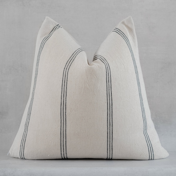 Striped Pillow - Etsy