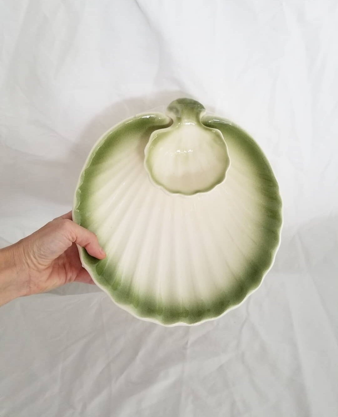 Clam Shell Chip Dip Bowl at Gabriel Faulkner blog