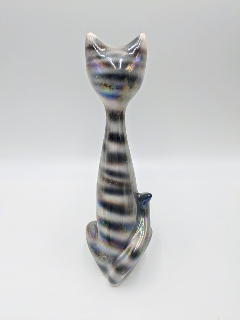 Mid Century Jema Holland Long Neck Cat Figurine - Etsy