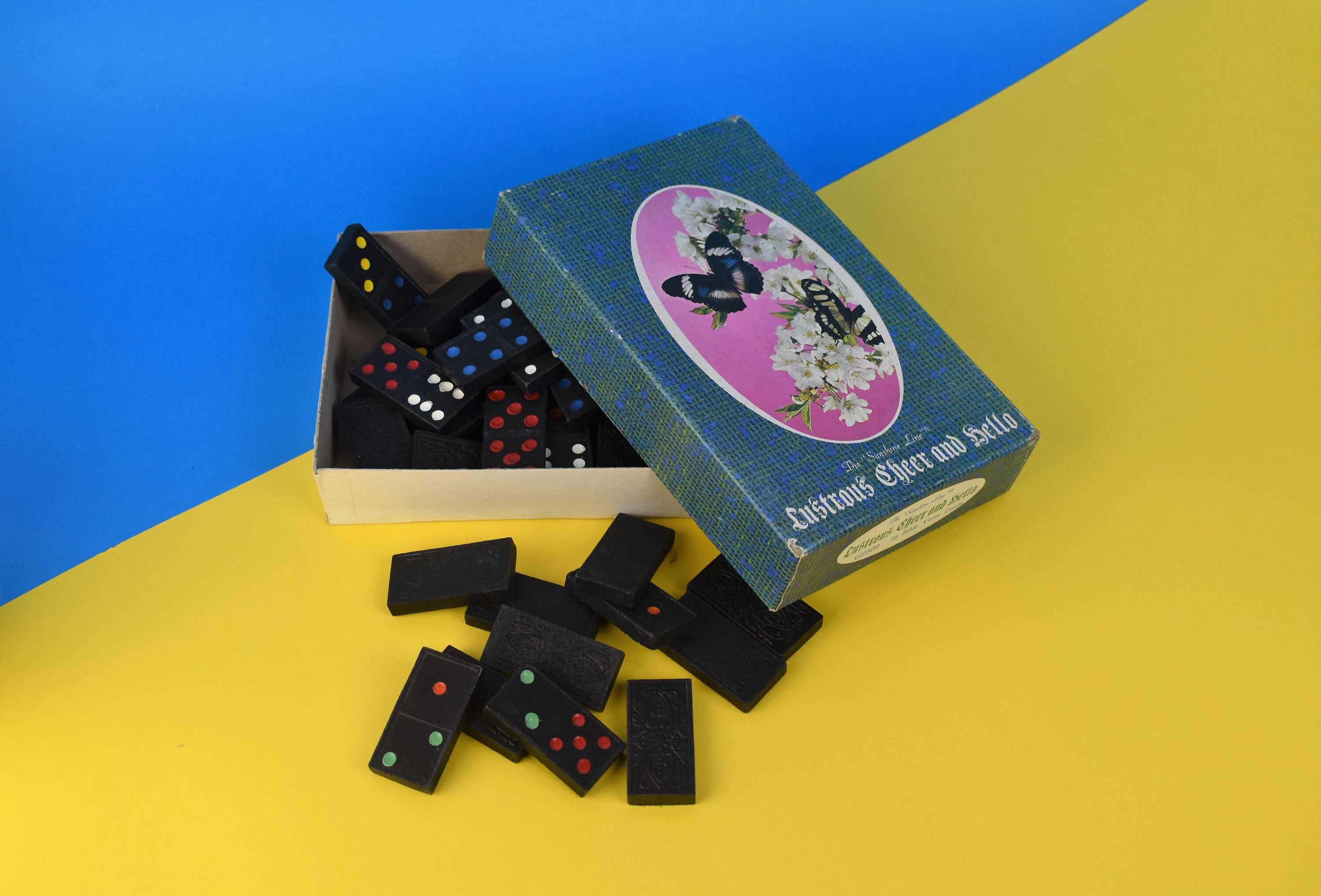 Full Set of 28 1950s Dominoes Made in Japan - Etsy