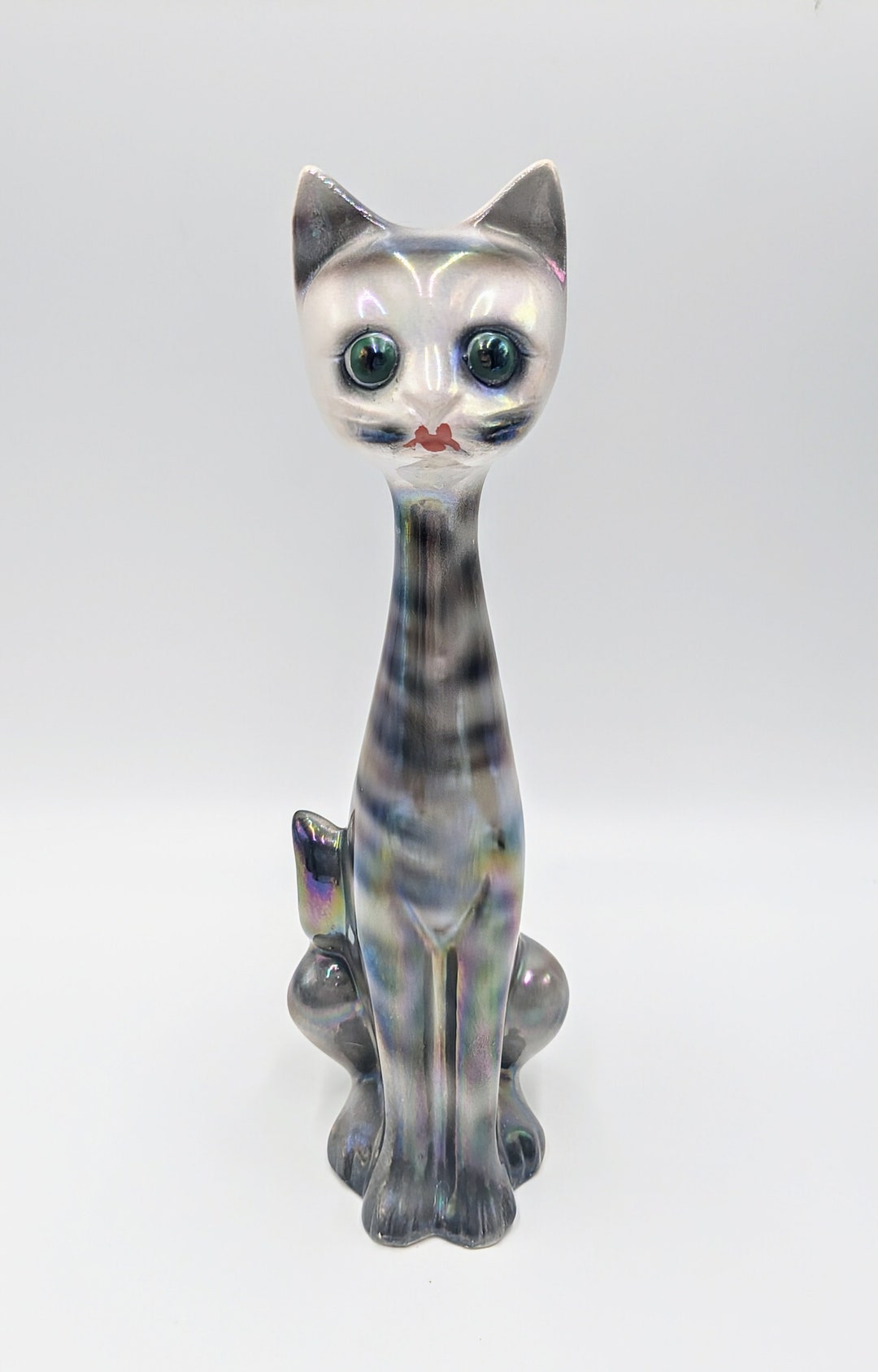 Mid Century Jema Holland Long Neck Cat Figurine - Etsy