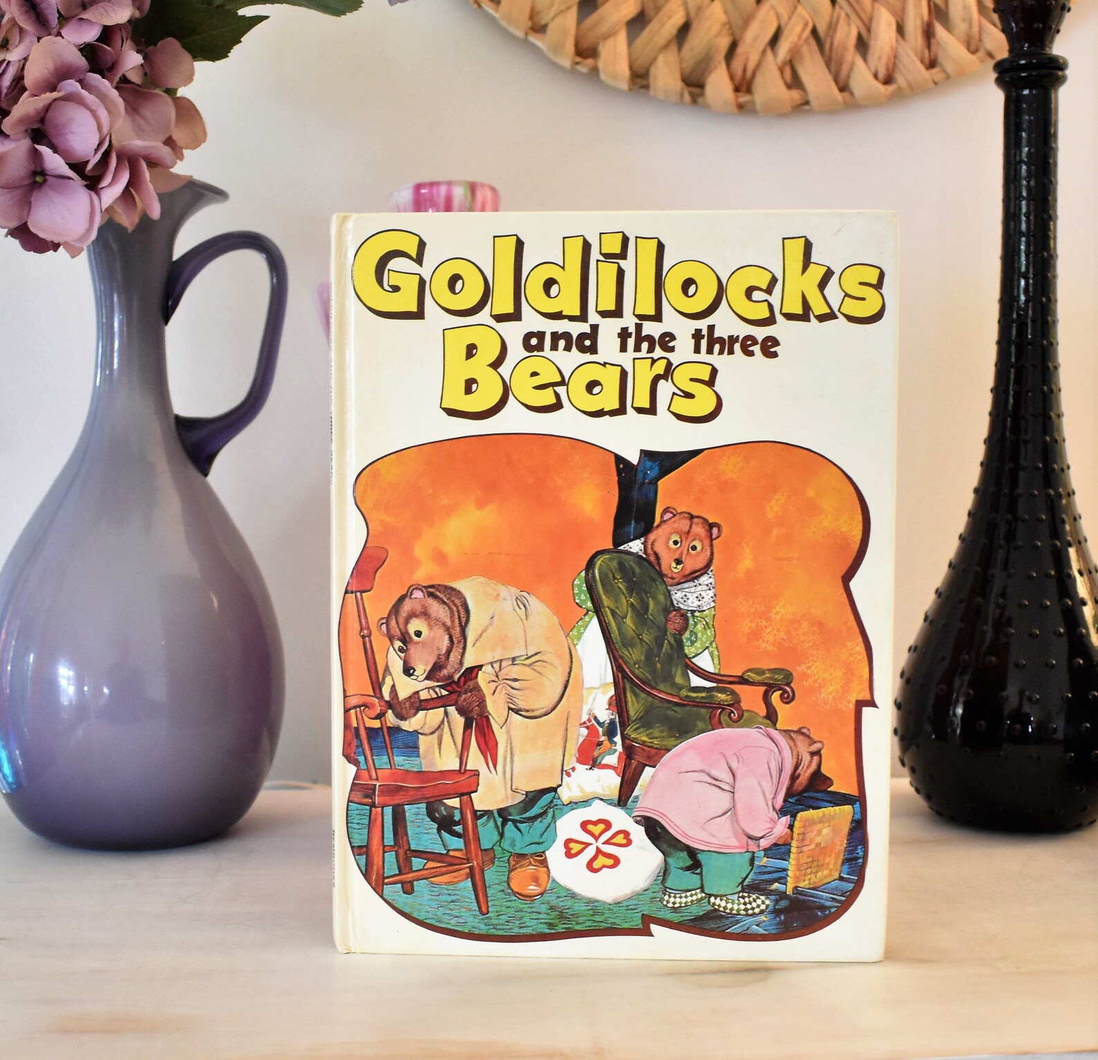 Vintage Goldilocks and the Three Bears Hardcover Book. - Etsy