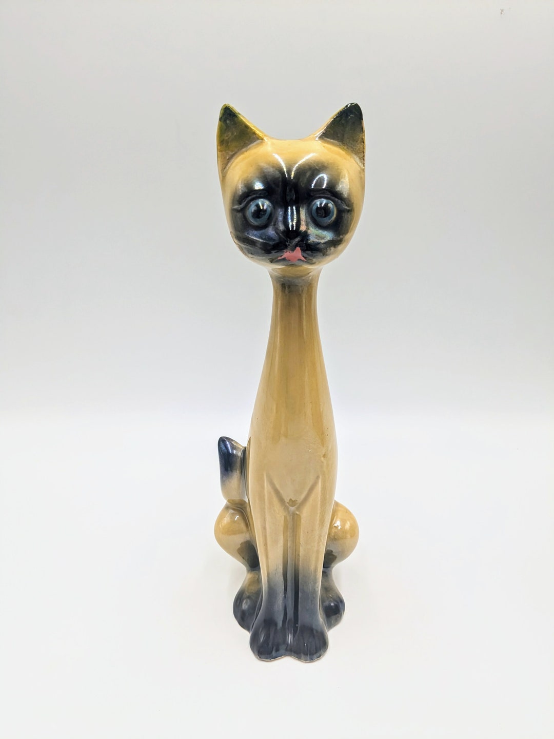 Mid Century Jema Holland Long Neck Cat Figurine - Etsy