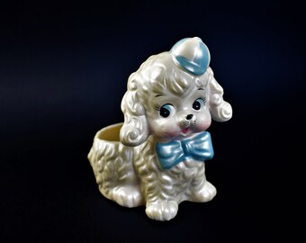 Poodle Planter Vintage | Etsy