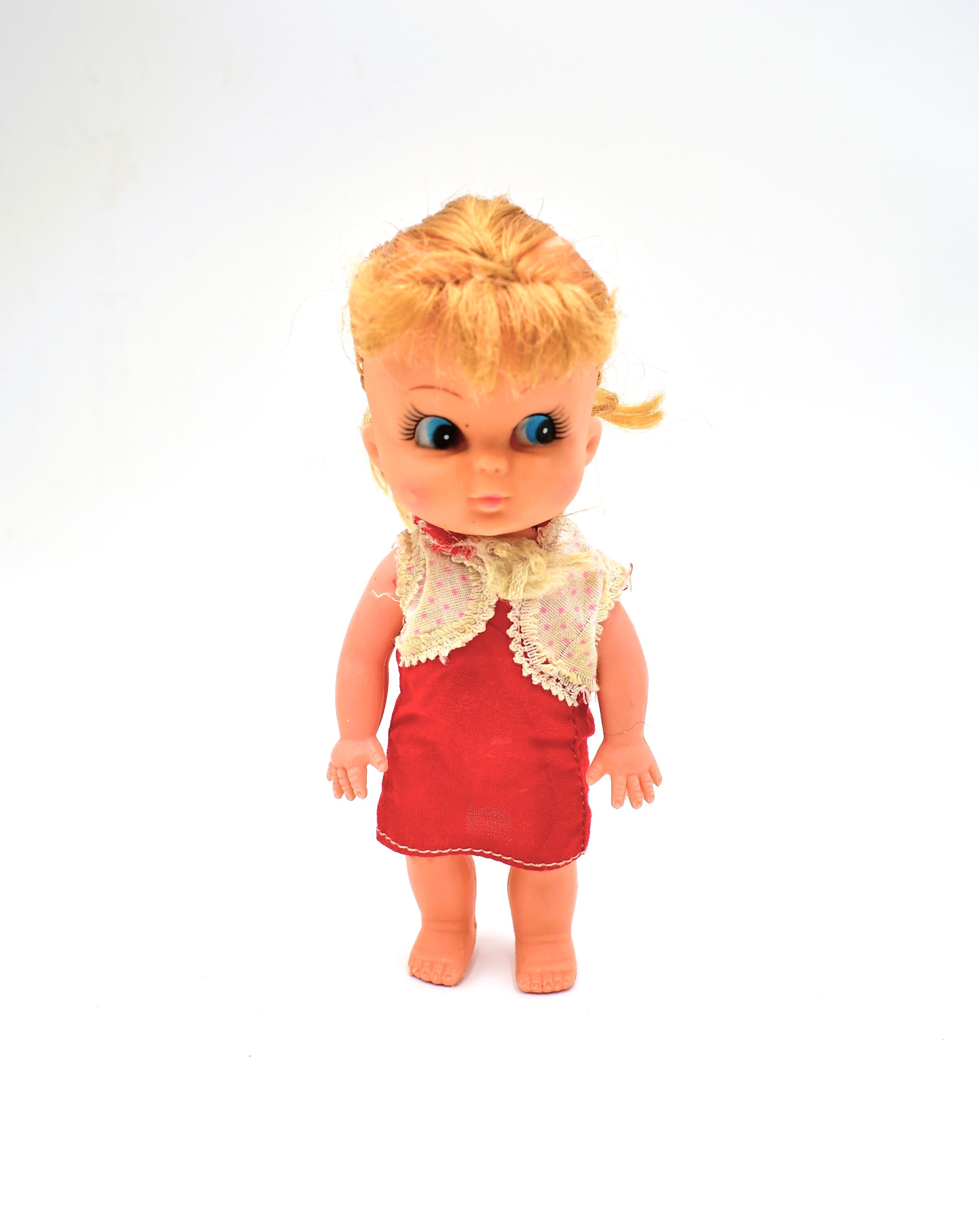 Cute Little Vintage 1970s Child Girl Doll - Etsy