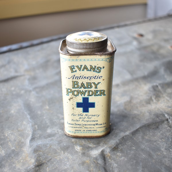 Baby Powder Tin - Etsy