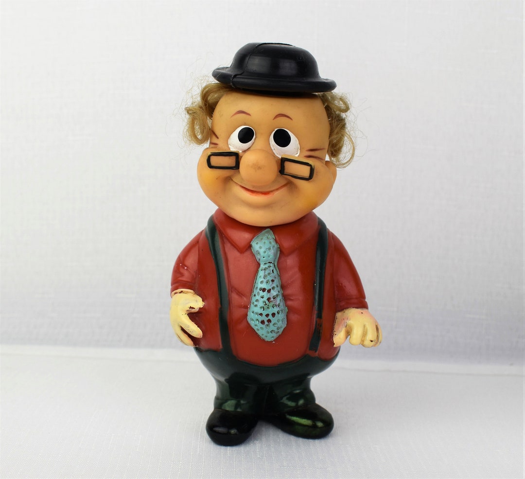 Vintage 1960s Rubber Grandpa Old Man Kids Toy Doll Made in Japan - Etsy