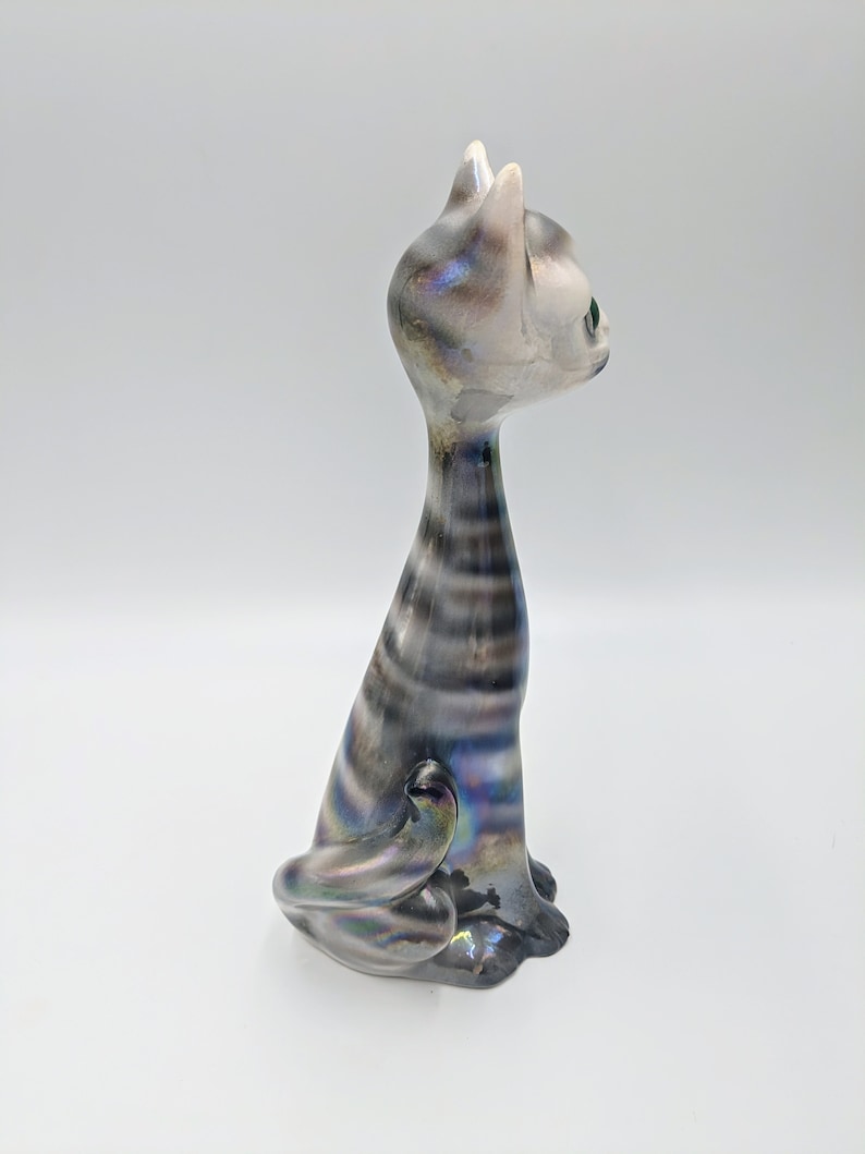 Mid Century Jema Holland Long Neck Cat Figurine - Etsy