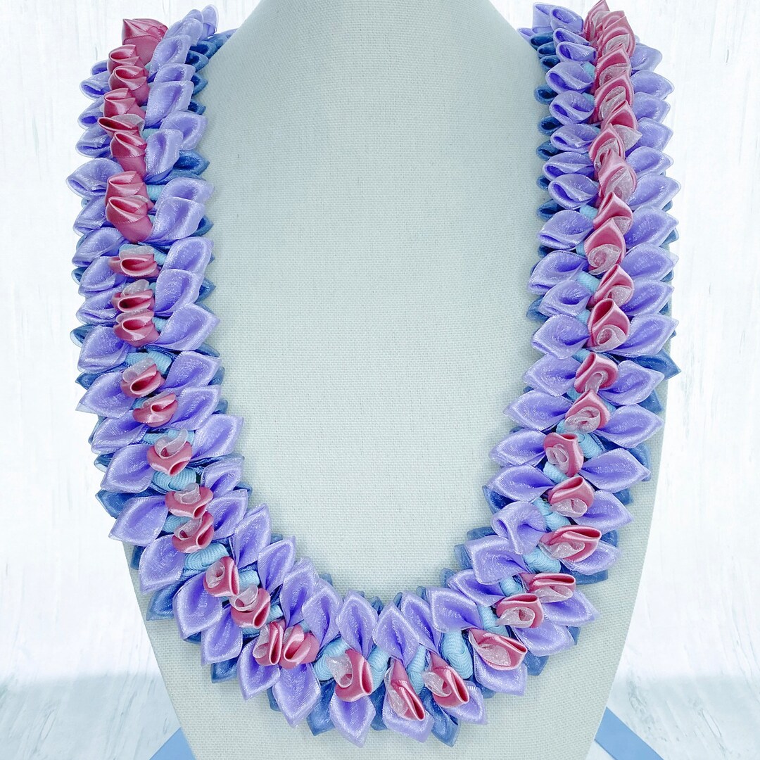 Sunset Ribbon Lei - Etsy
