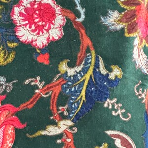 Forest Green Cotton Velvet Fabric: Luxury Upholstery, Quilting, Home ...