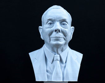 Charlie Munger Bronze Sculpture / Charles Thomas Munger Resin Fiber ...