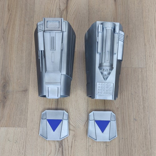 Mandalorian Gauntlets 3d Printed Props for Cosplay - Etsy