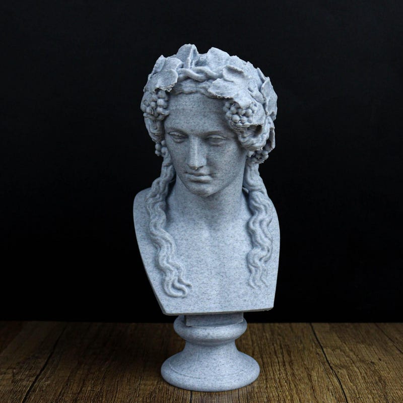 Bacchus Bust - Etsy