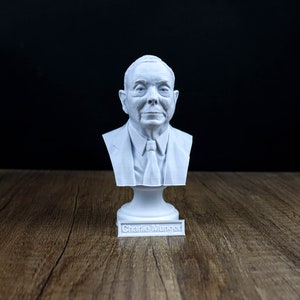 Warren Buffett and Charlie Munger Bust - Etsy