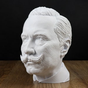 Kaiser Wilhelm II, German Emperor 3d Bust Sculpture - Etsy
