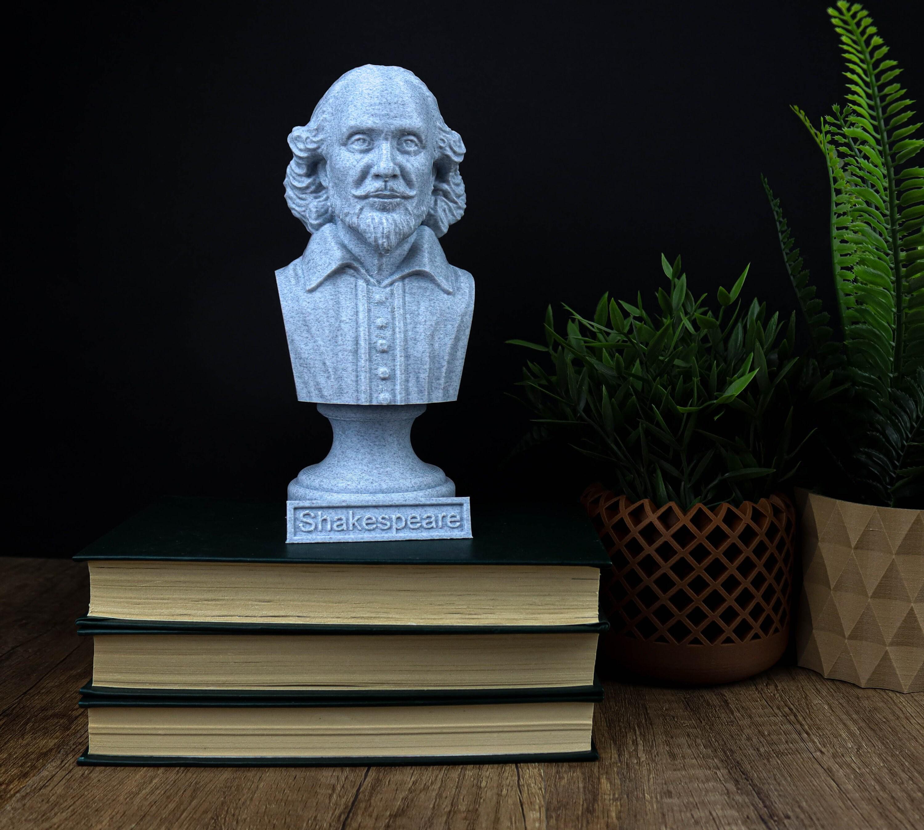 Shakespeare Bust, English Poet Statue, Sculpture Decoration, Home Decor ...