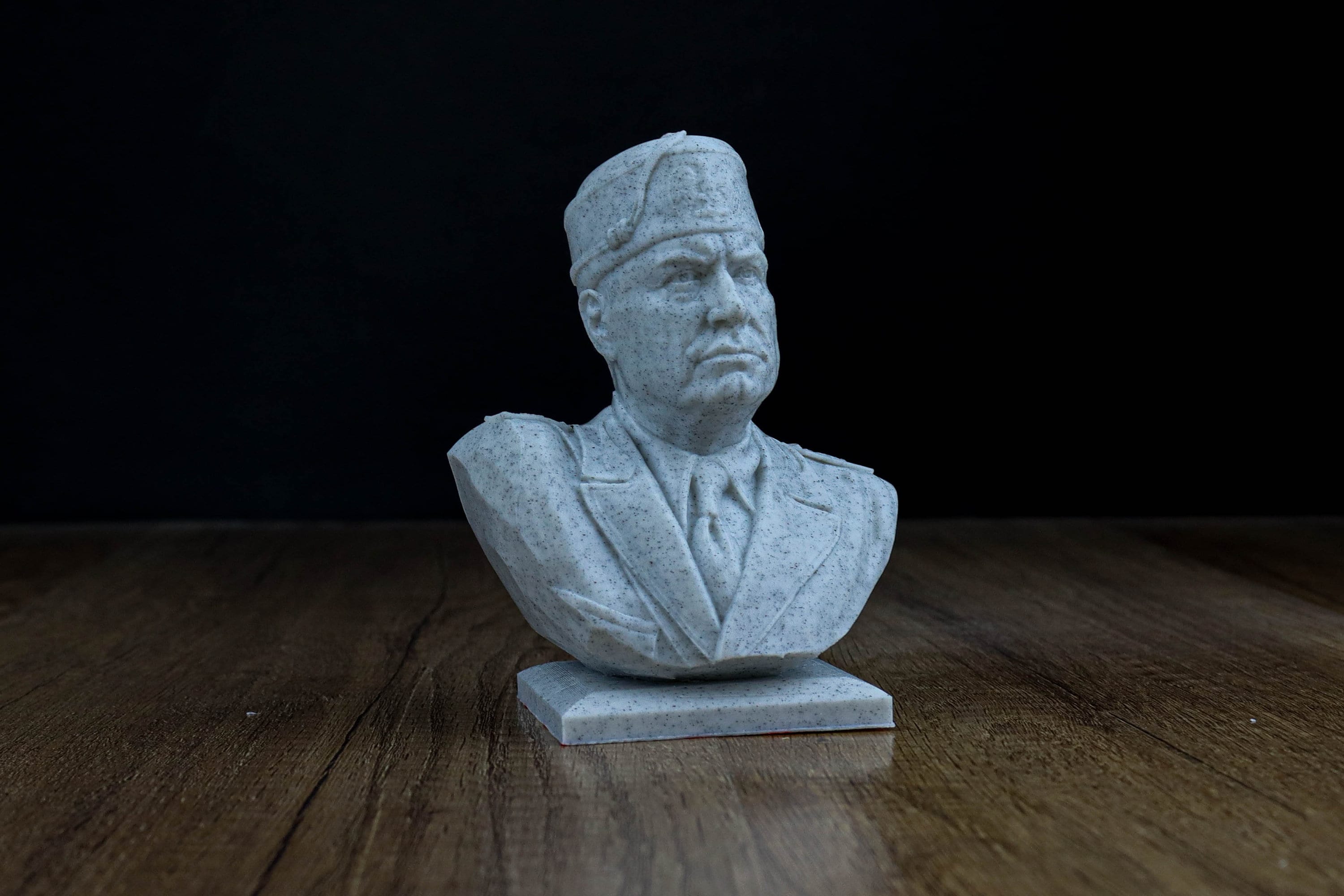 Benito Mussolini Bust Il Duce Statue Former Prime Minister - Etsy