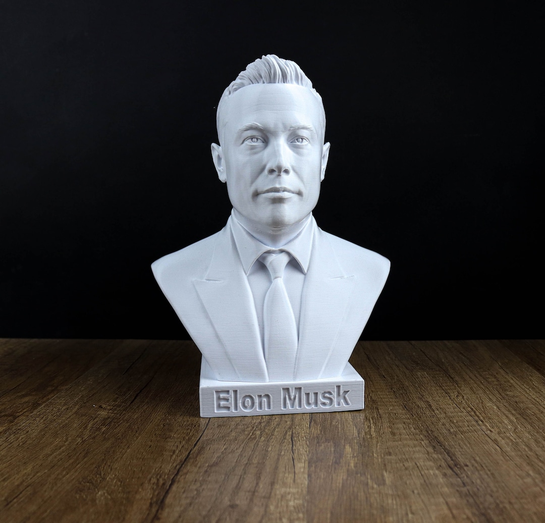Elon Musk Bust - Etsy