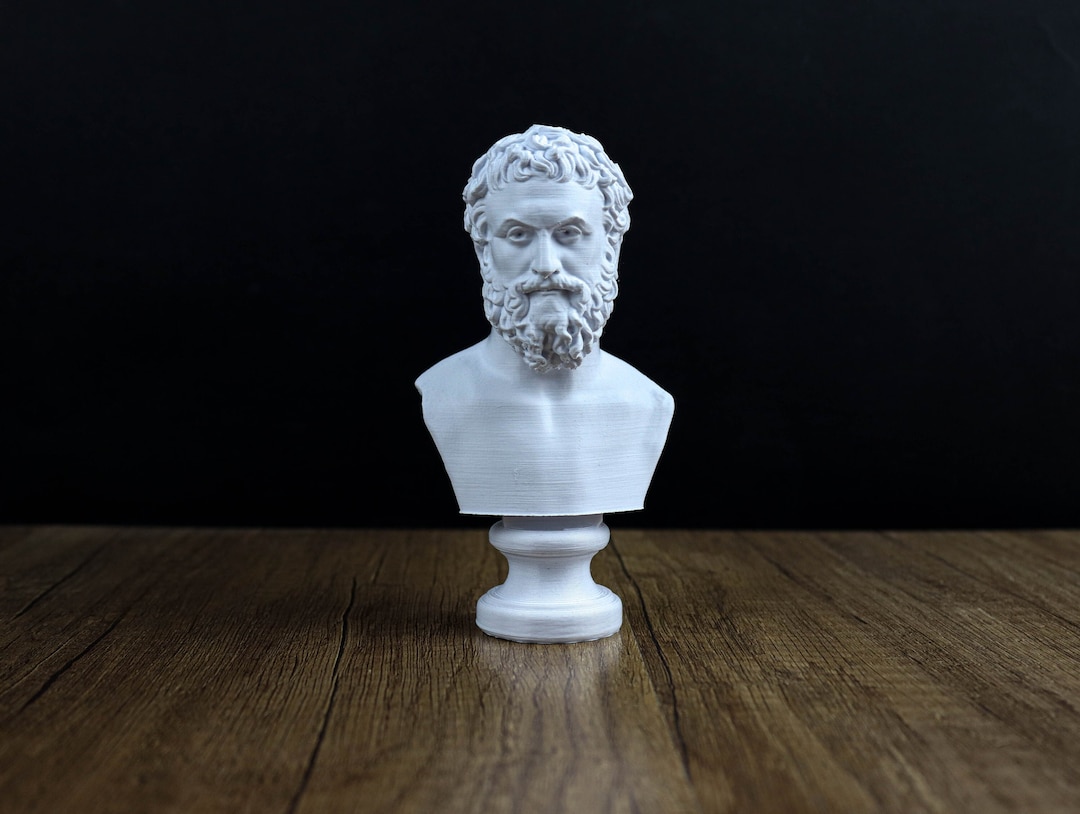 Thales of Miletus Bust, Greek Philosopher Statue - Etsy