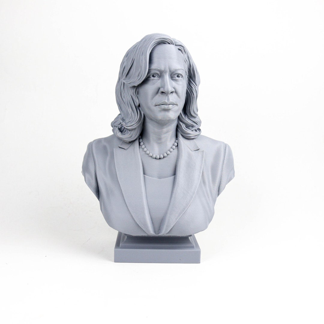 Kamala Harris 3d Bust, Vice President of the United States Bust ...