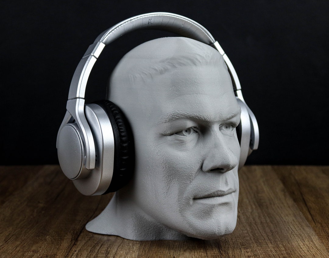 John Cena Headphone Holder Bust, Headset Stand, Room Decoration - Etsy