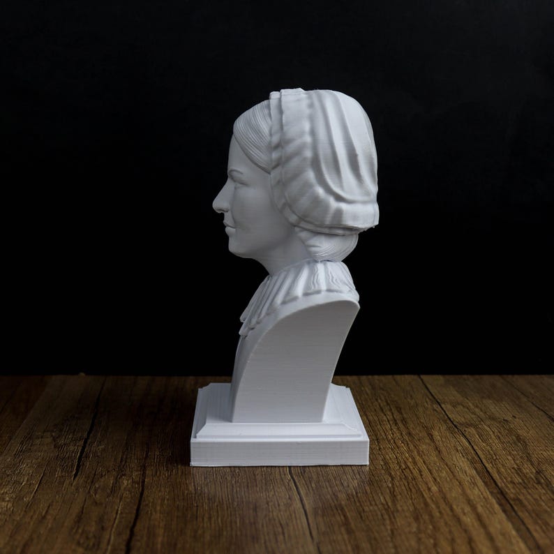 Florence Nightingale Bust, Medical History Decor, Healthcare Hero ...