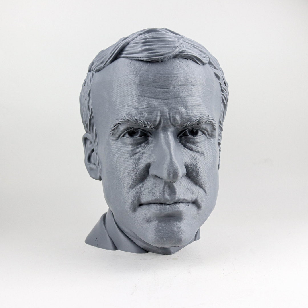Emanuel Macron Head Bust - Etsy