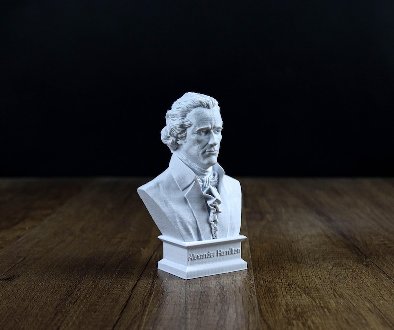 Alexander Hamilton Bust, Founding Father of the United States Sculpture ...