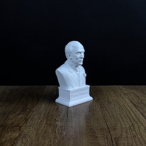 Pierre Trudeau Bust, Canadian Prime Minister Statue - Etsy
