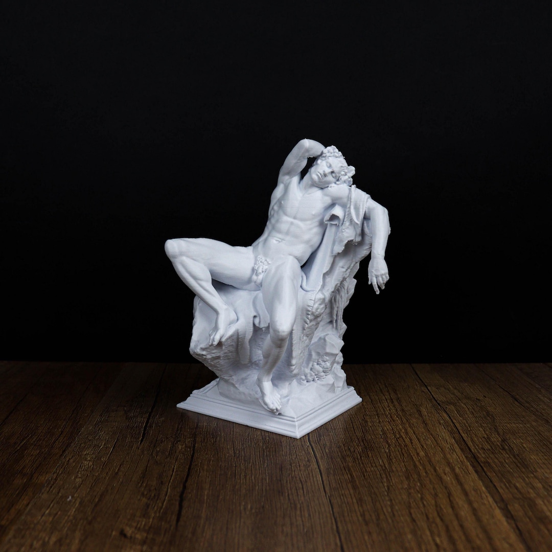 Barberini Faun Statue, Classical Mythology Art, Drunken Satyr Sculpture ...