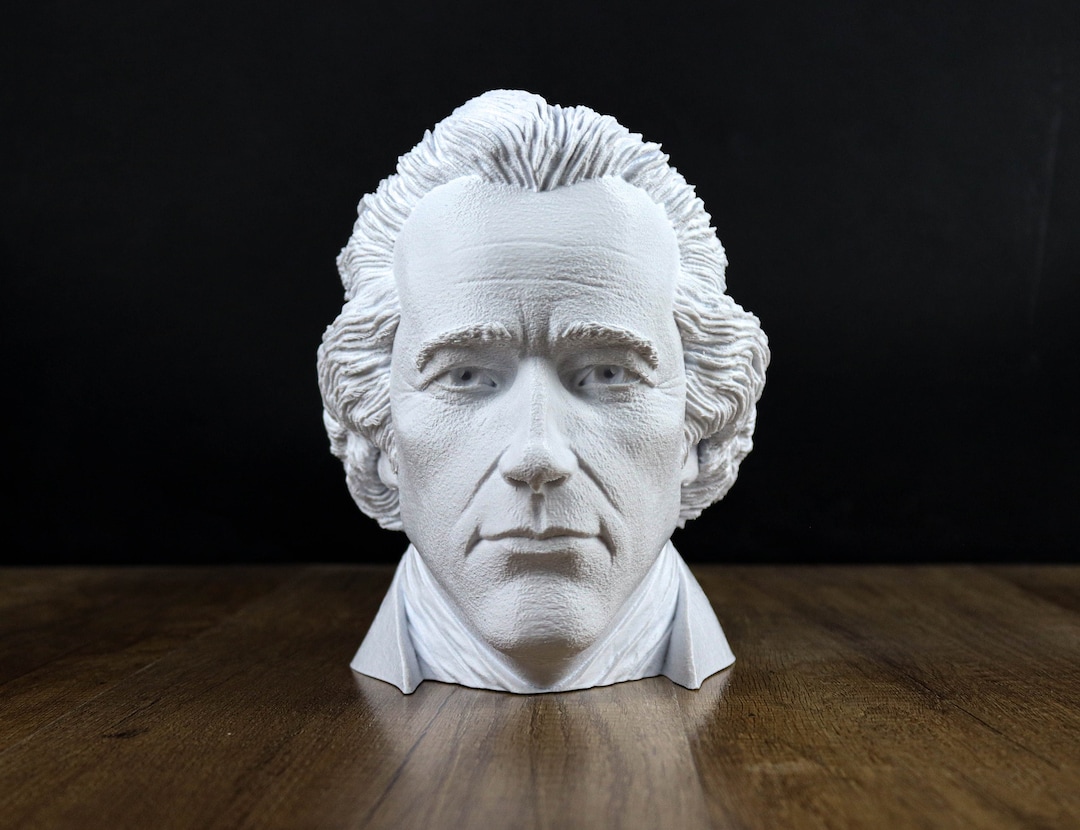 Alexander Hamilton Bust, Founding Father of the United States Sculpture ...