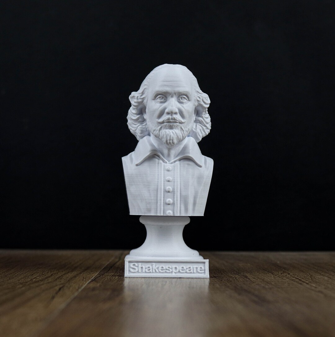 Shakespeare Bust, English Poet Statue, Sculpture Decoration, Home Decor ...