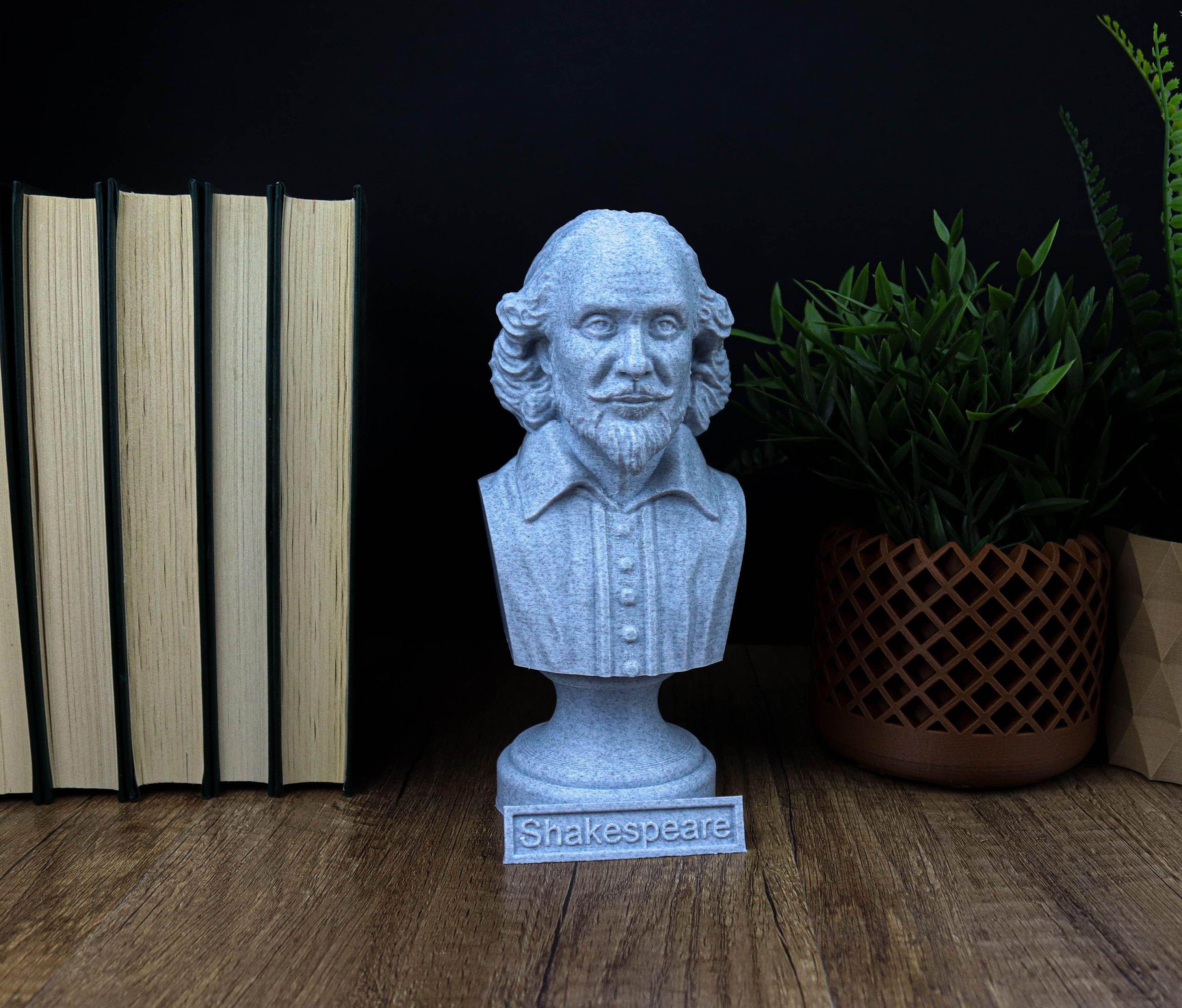 Shakespeare Bust, English Poet Statue, Sculpture Decoration, Home Decor ...