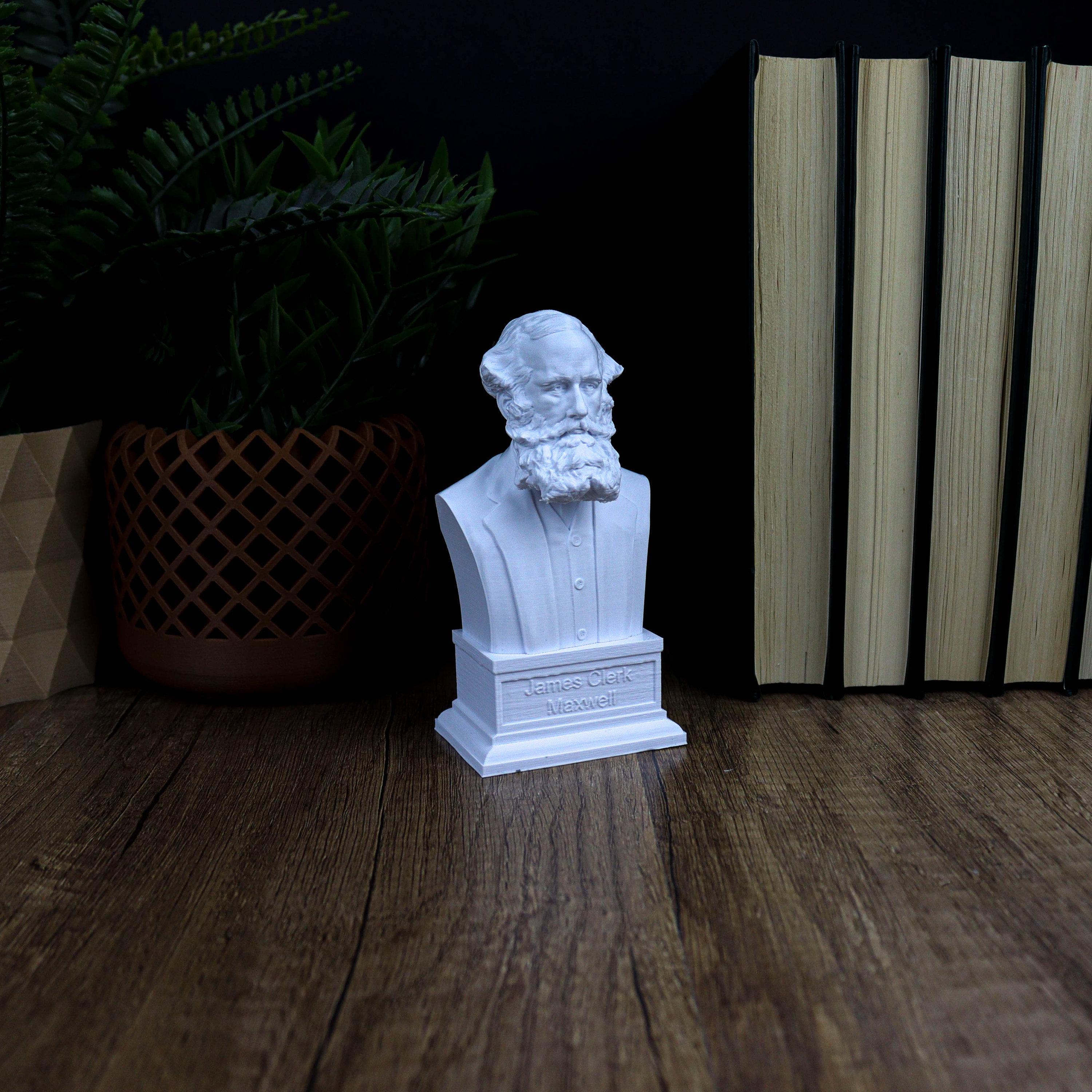 James Clerk Maxwell Bust, Physics Home Decor Gift Idea - Etsy