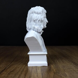 Sir Isaac Newton Bust, English Mathematician, Physicist, Astronomer ...
