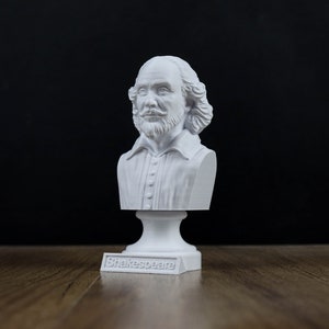 Shakespeare Bust, English Poet Statue, Sculpture Decoration, Home Decor ...