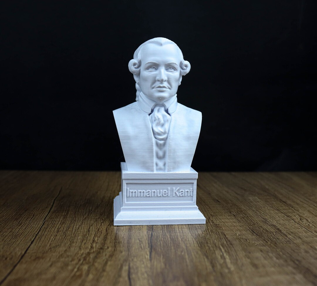 Immanuel Kant Bust, German Philosopher Statue, Sculpture Decoration ...