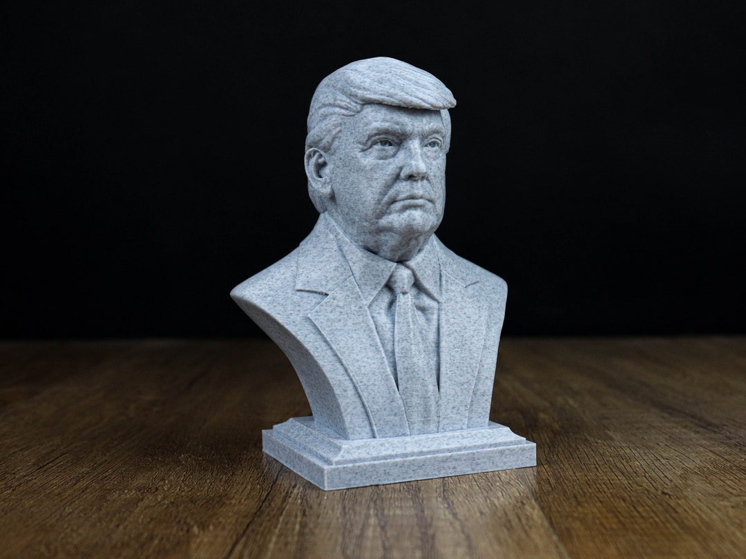 Donald Trump Bust, 45th American President Sculpture - Etsy