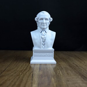 Immanuel Kant Bust, German Philosopher Statue, Sculpture Decoration ...