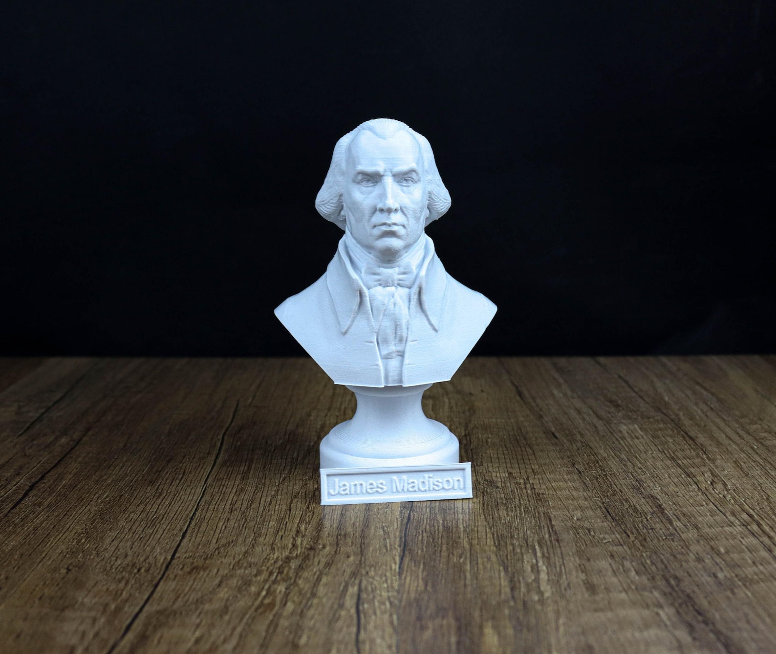 James Madison Bust, Founding Father Sculpture, American History Decor ...
