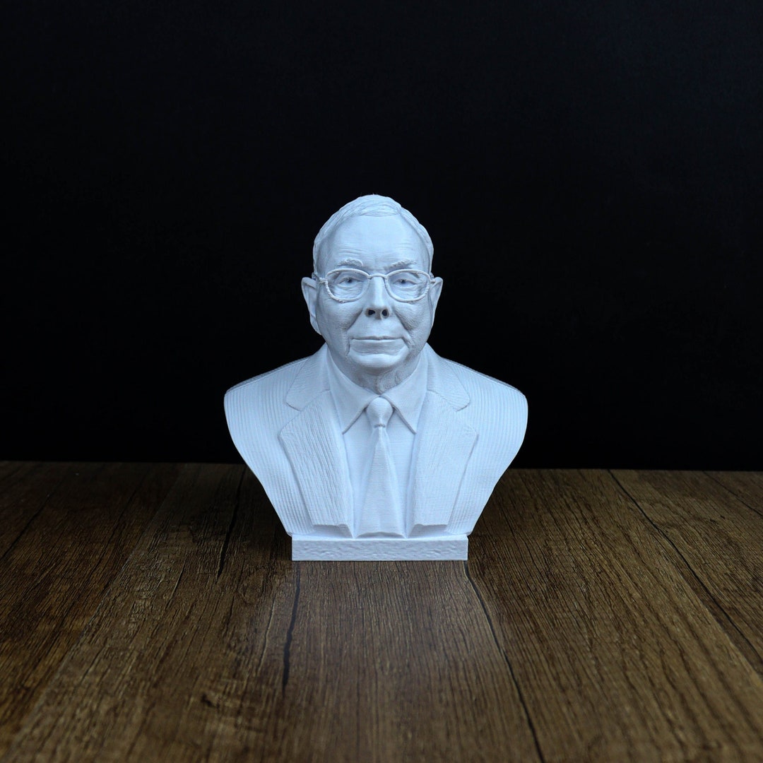 Charlie Munger Bust - Etsy
